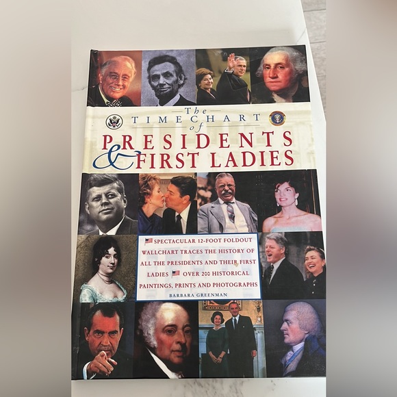 Accents | The Time Chart Of Presidents First Ladies Book Includes 12 Ft ...